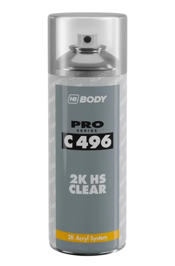 HB Body - USA - AEROSOLS - C496 2K HS CLEARCOAT AEROSOL - HB Body ...